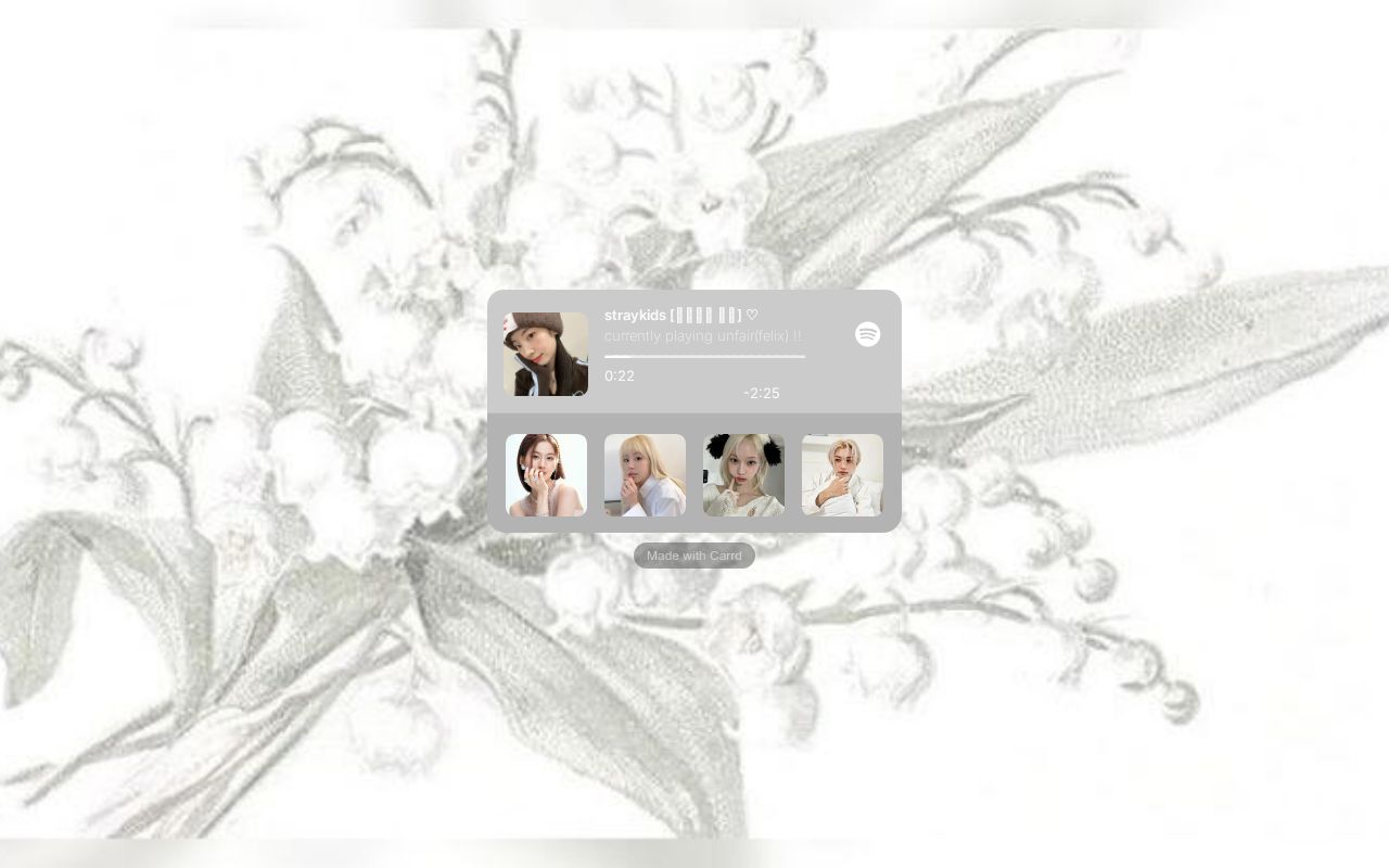 Welcome ! [joylovesfelix.carrd.co]